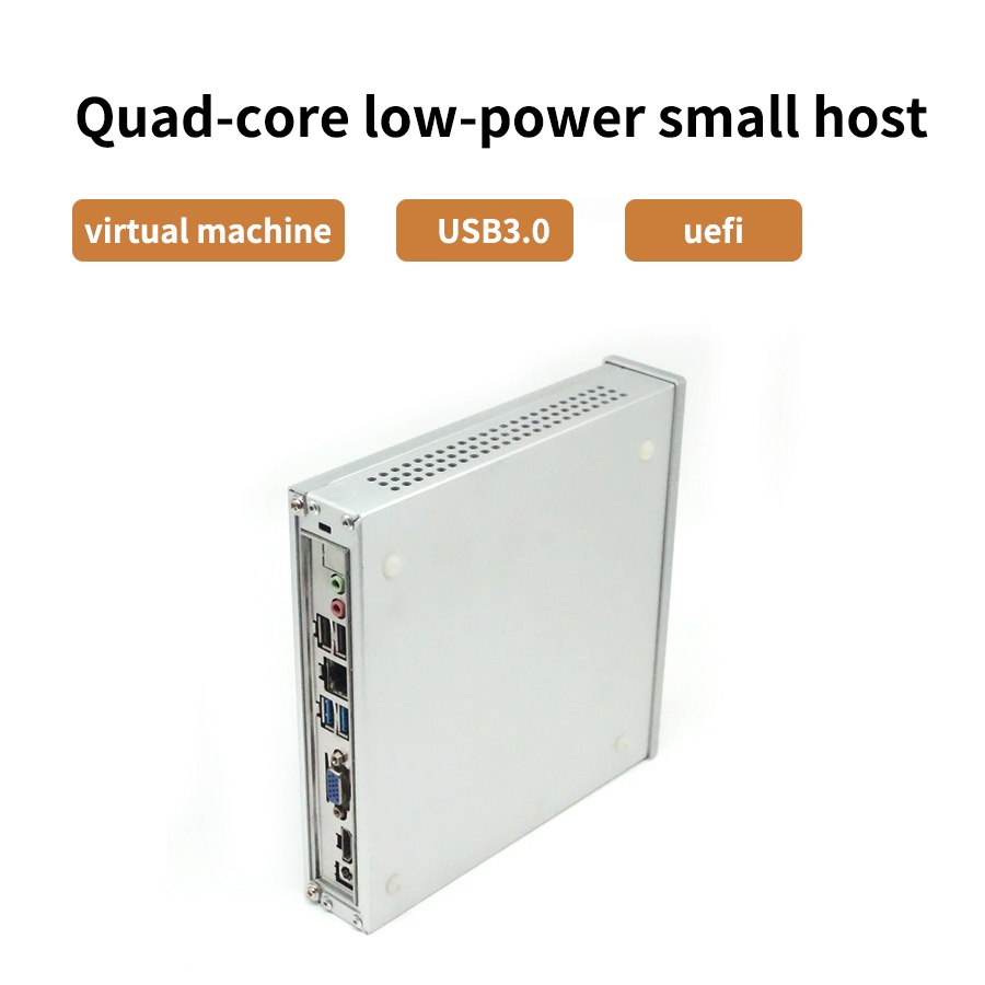 Mini Host Mute Low Power Consumption win10 Gigabit J1900 Server with ...
