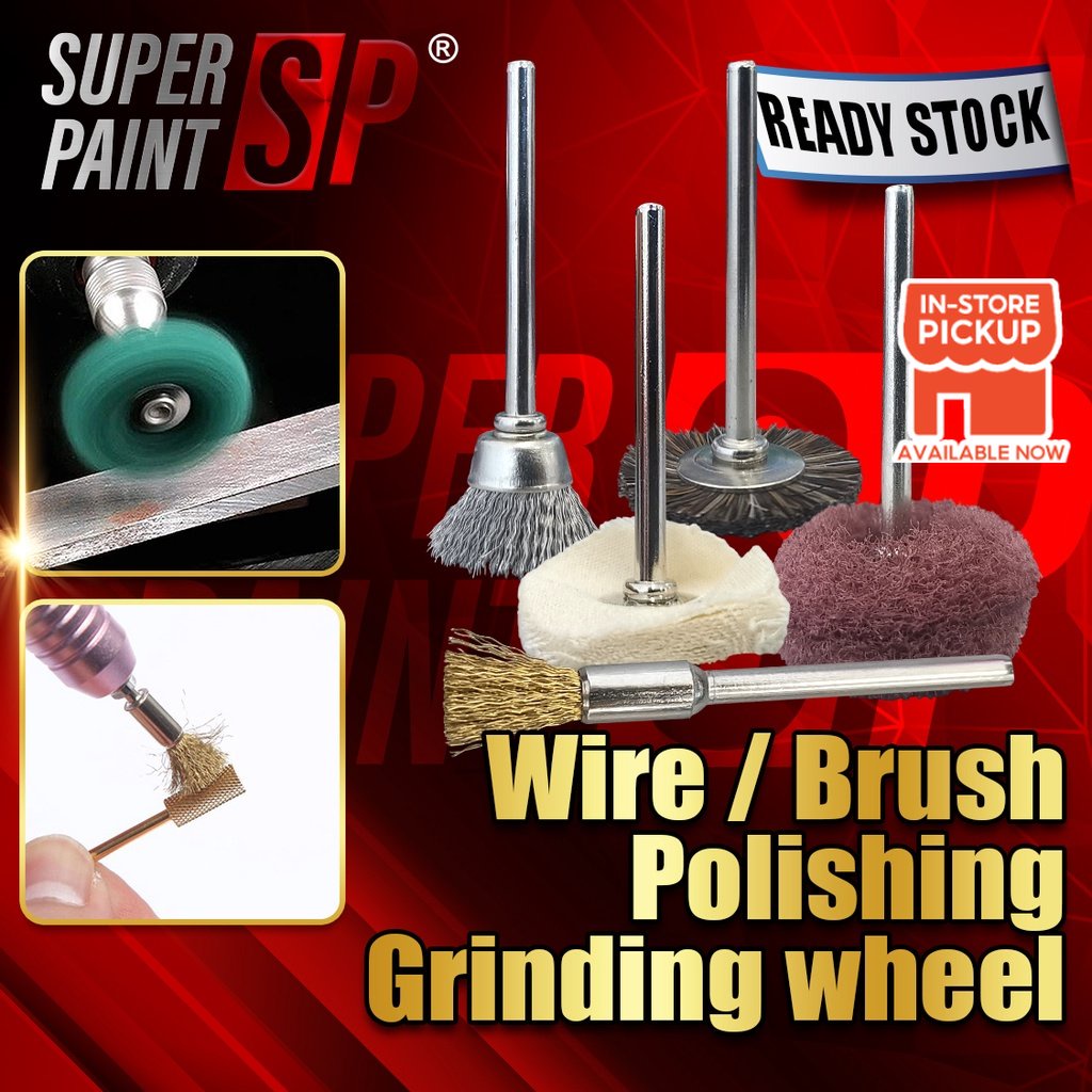 3mm Brass Stainless Steel Wire Brush Burr Grinding Head End Brush Cup ...