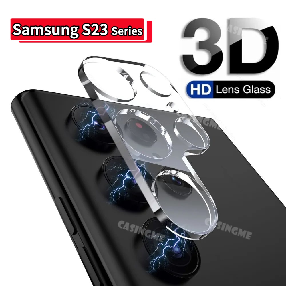 Samsung S23Ultra S23Plus S23 5G 2023 3D Tempered Glass Camera Protector ...