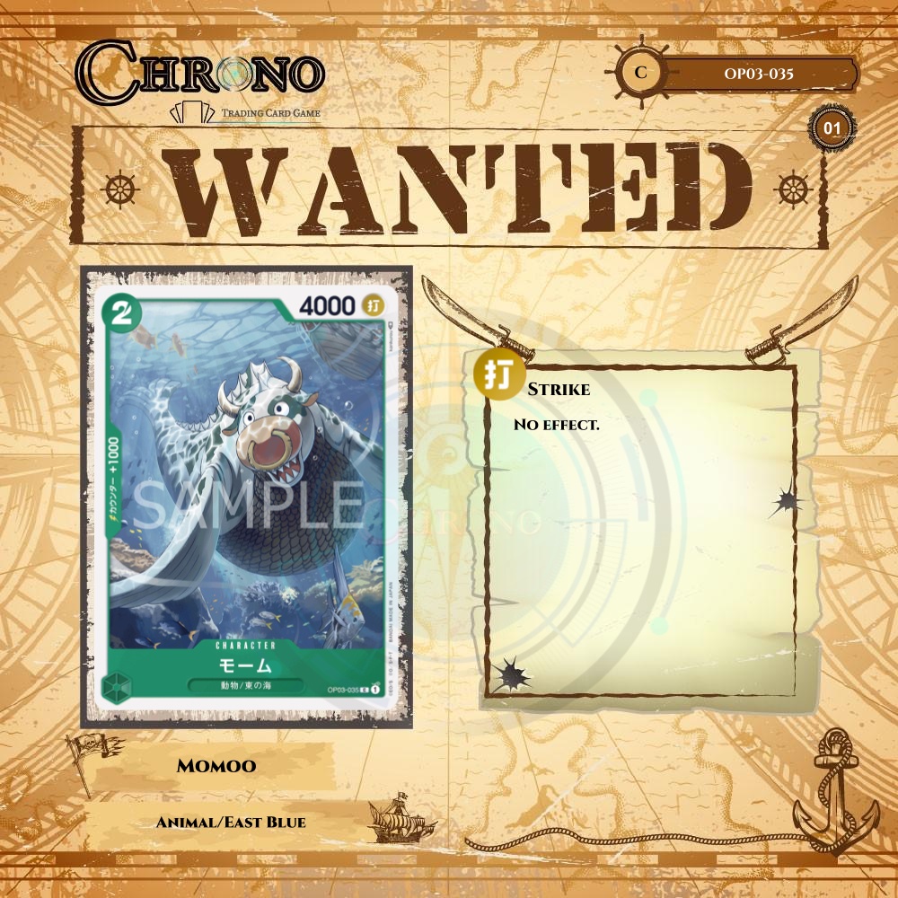 OP03-035 | Momoo | Common | Character | One Piece TCG Single | Pillars of Strength | One Piece ...