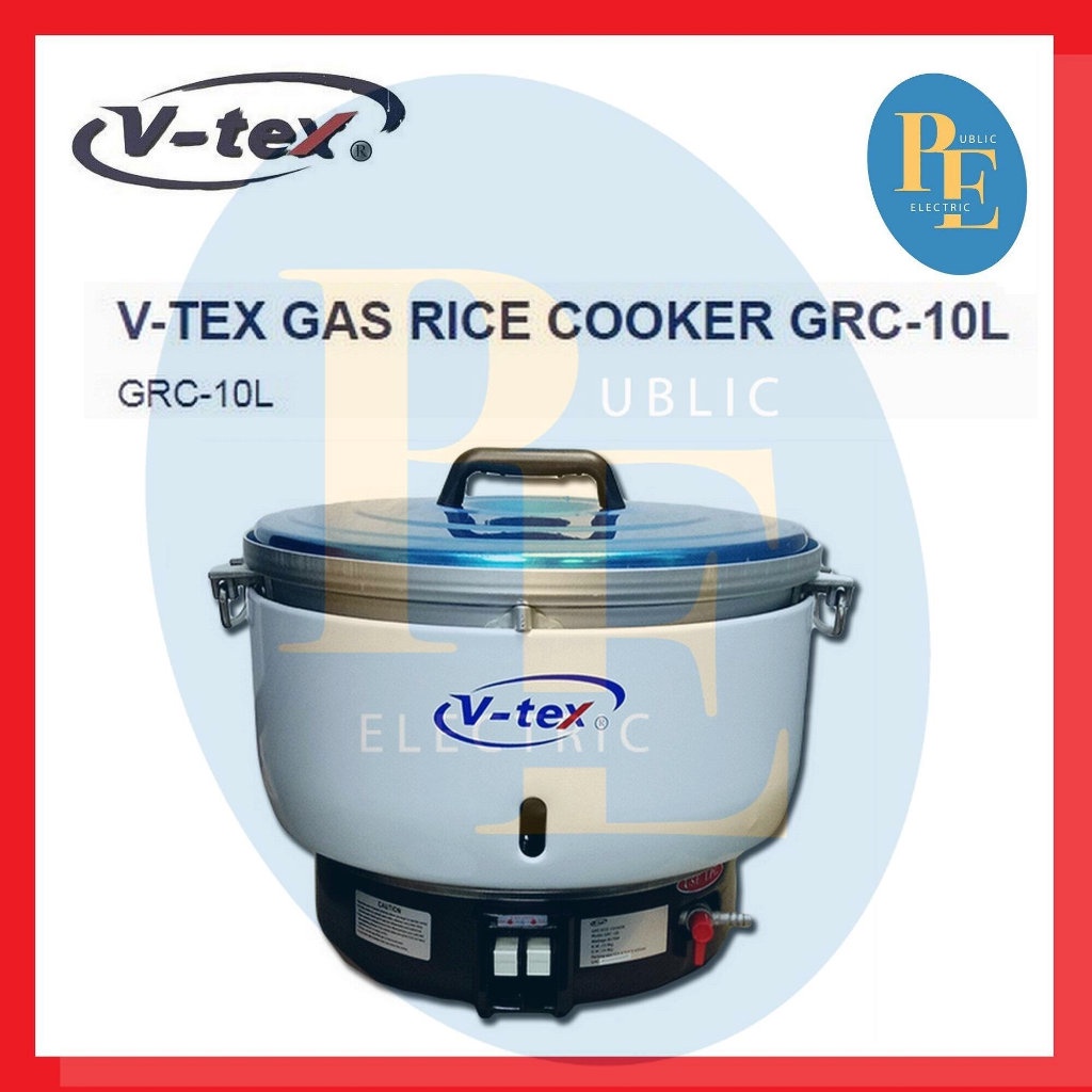 V-tex 10 Litre Gas Rice Cooker - GRC-10L | Shopee Malaysia