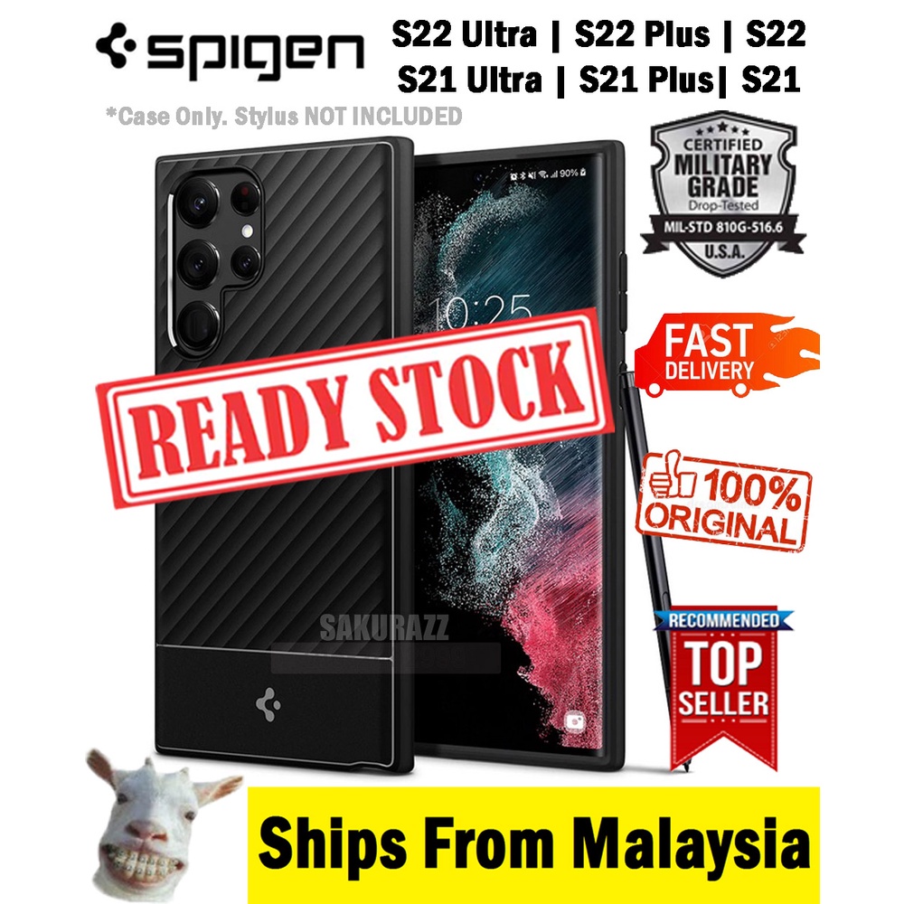 [Ori] Spigen Core Armor Series Samsung Galaxy S23 Ultra / S23 Plus / S23 / S22 Ultra / S22 / S21 ...