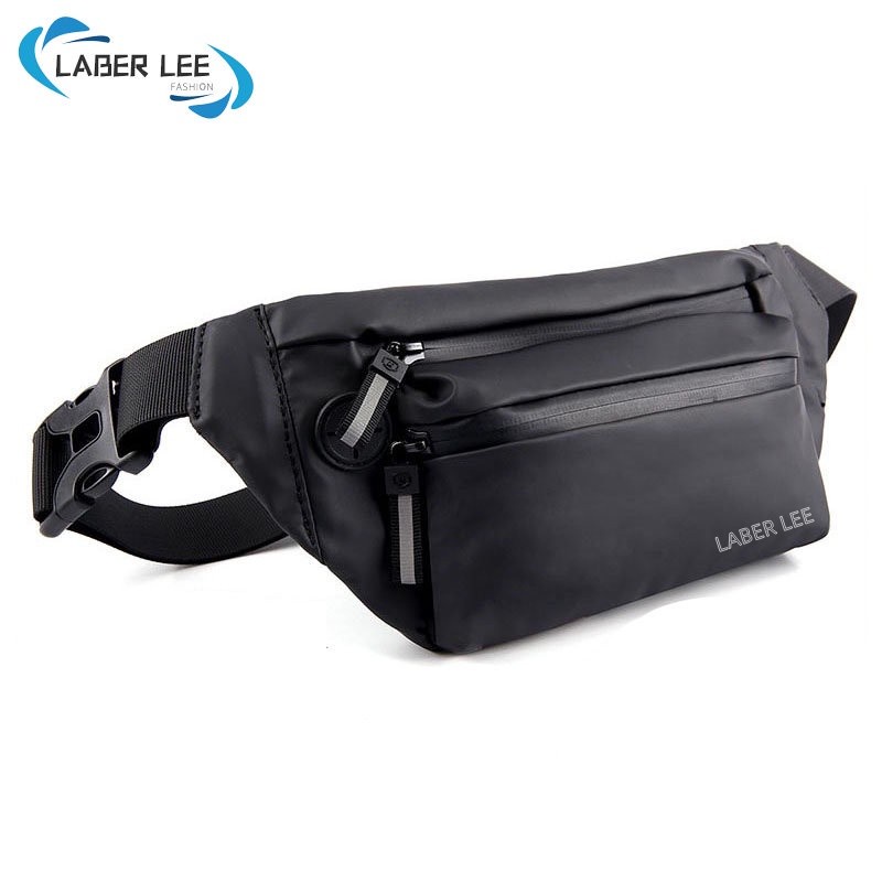 LABER LEE Men Waist PU Leather Belt Bag | Shopee Malaysia