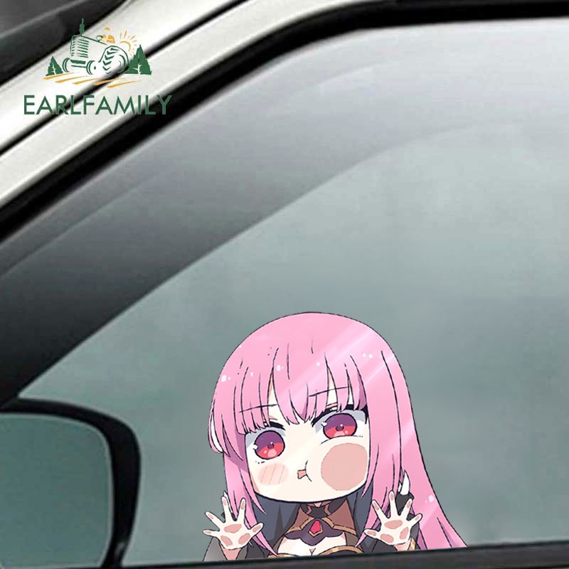 EARLFAMILY 13cm x 11.5cm for Hololive Mori Calliope Car Stickers ...