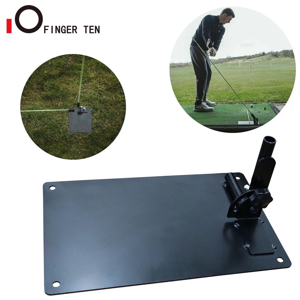 FINGER TEN Golf Swing Practice Plate Alignment Stick Holder Arm Band ...
