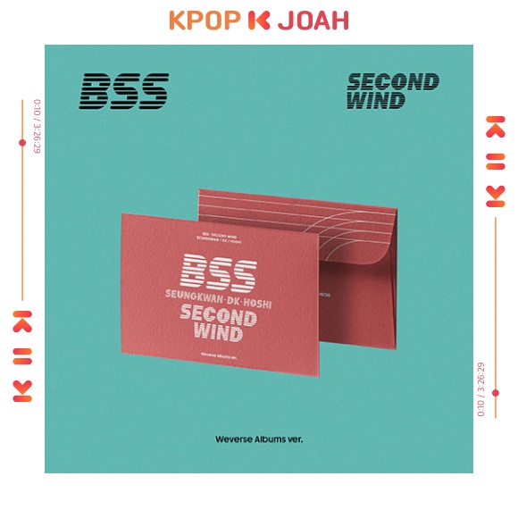 SEVENTEEN - BSS 1st Single Album [SECOND WIND] (Weverse Albums ver ...