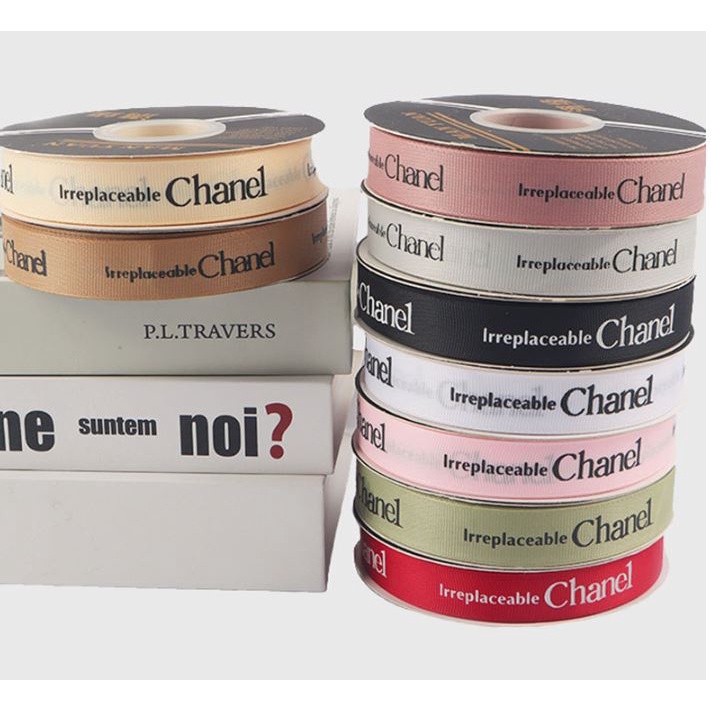 2cm Logo Stripe Grosgrain Ribbon Gift Wrap Ribbon Decoration Ribbons ...