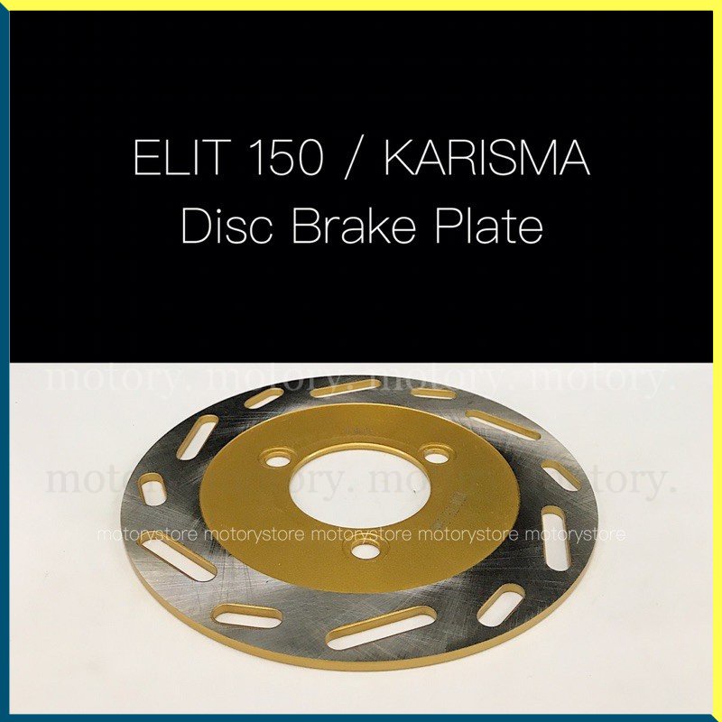 MODENAS ELIT150 / KARISMA - DISC BRAKE PLATE (FRONT) | Shopee Malaysia