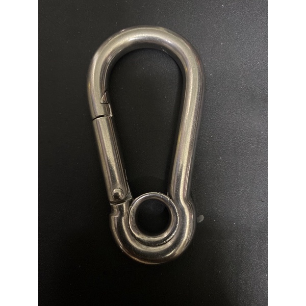 STAINLESS STEEL SNAP HOOK WITH RING | Shopee Malaysia