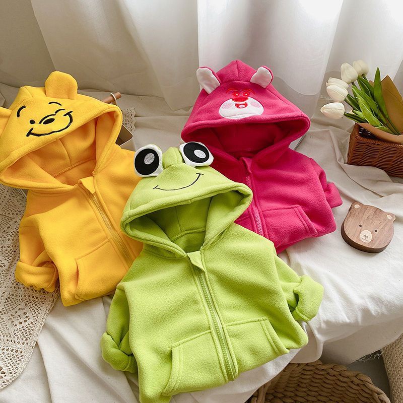 girl kids jacket Pakaian Kanak-kanak Spring dan Autumn Baru Zip Baju ...