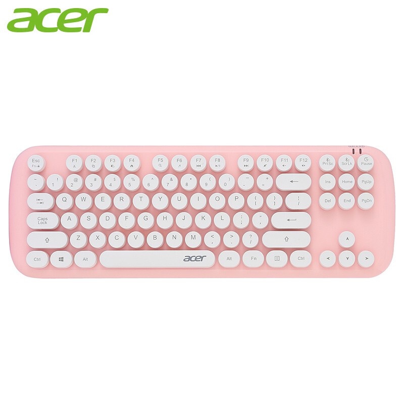 Acer Acer Keyboard Mouse Set Wireless Office Splashproof Computer Km41 2k Black Shopee Malaysia