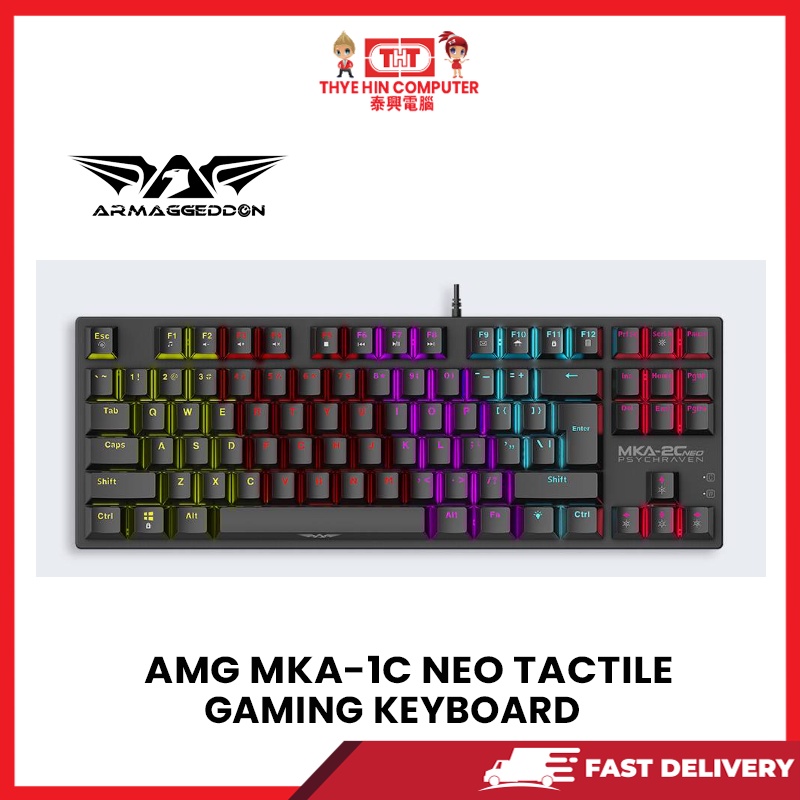 AMG MKA-1C NEO TACTILE GAMING KEYBOARD | Shopee Malaysia