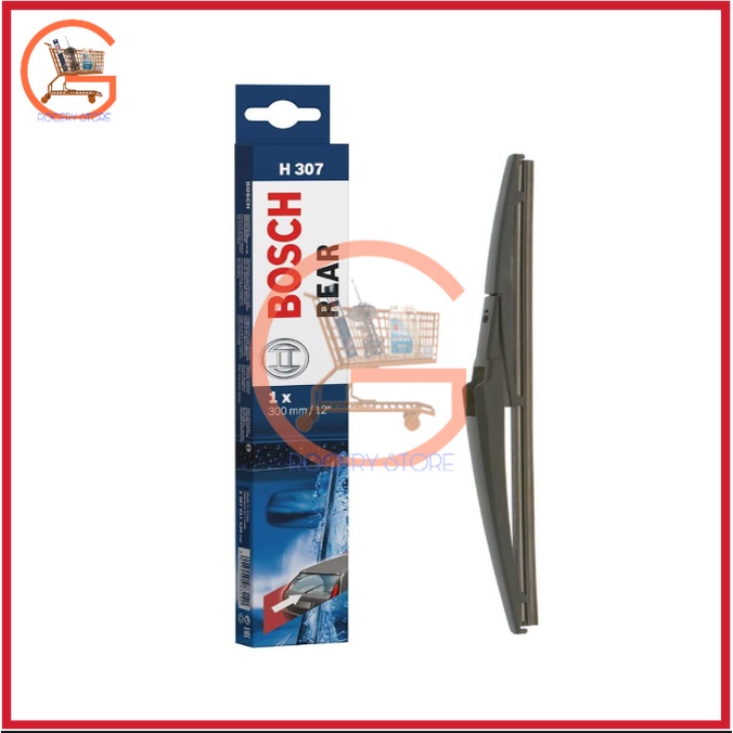 BOSCH WIPER BLADE REAR 12" (H307) ALZA AXIA MYVI 17Y WISH INNOVA RUSH ...