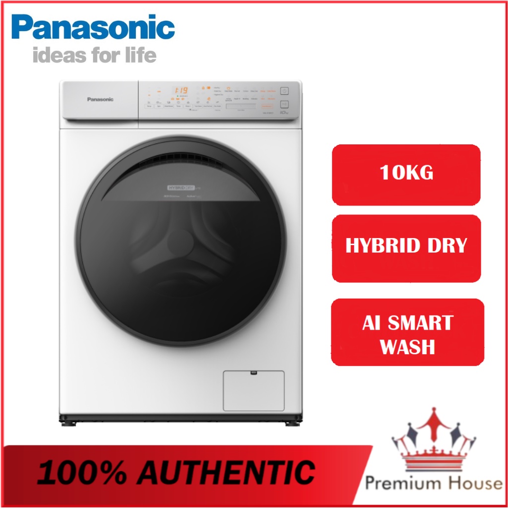 [New Model] Panasonic Care+ Edition Front-Loading Washing Machine (10kg ...