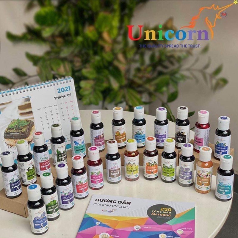 Unicorn food color bottle 60g/210g | Shopee Malaysia