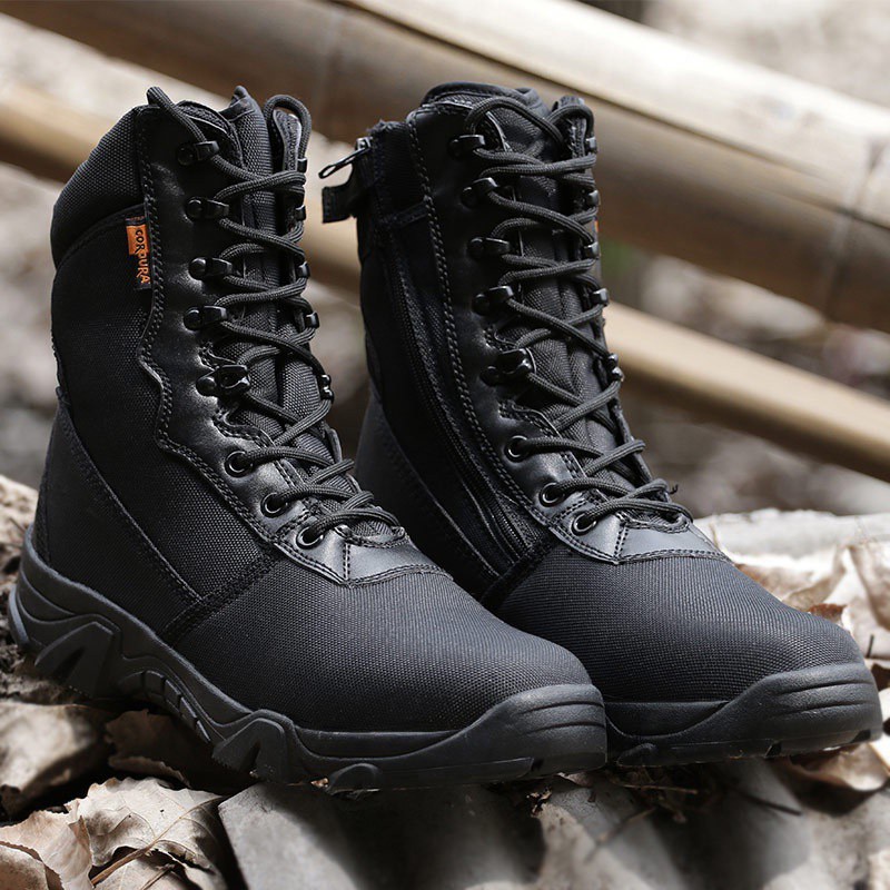ketibaan baru Magnum Black tactical boots boots operasi taktikal hiking ...