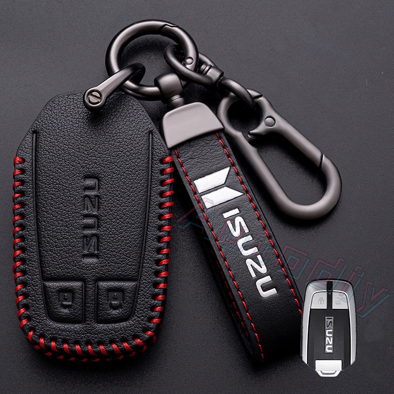 ZR For 【Ready Stock】ISUZU Leather Key Case for ISUZU X Series Dmax Mux ...