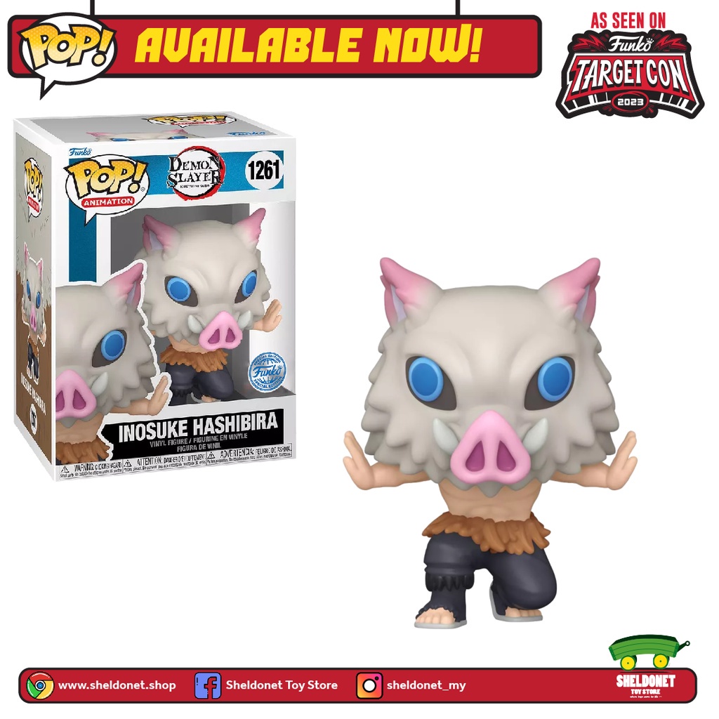 Funko Pop! Animation: Demon Slayer- 7th Form Inosuke [Exclusive ...