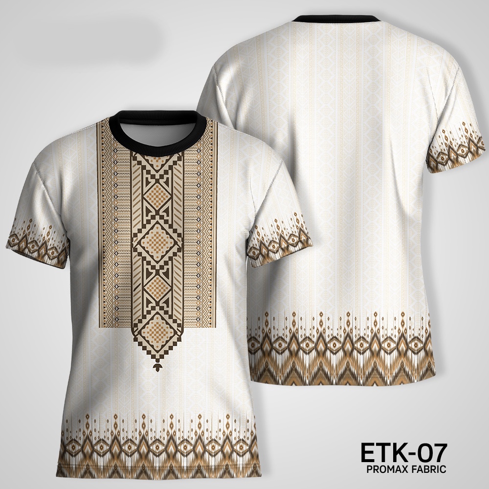 Baju Gawai 2023 Philippine Ethnic/Tribal Inspired 3D Print T-shirt ...