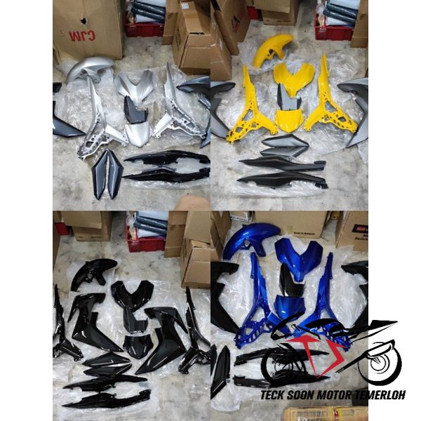 Coverset cover set (HLD) Yamaha y16 y16zr y16 zr | Shopee Malaysia