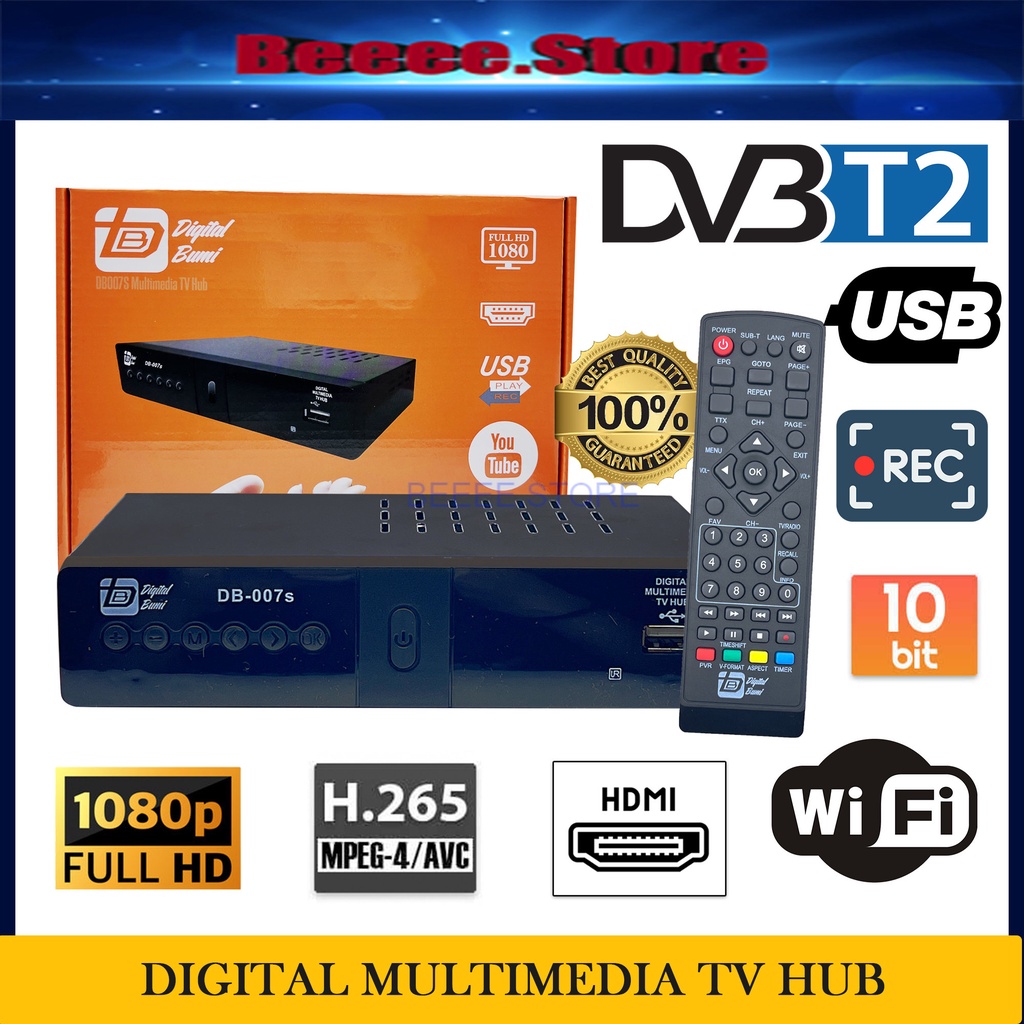 [READY STOCK] DIGITAL BUMI MYTV DECORDER DIGITAL MULTIMEDIA TV HUB DVB ...