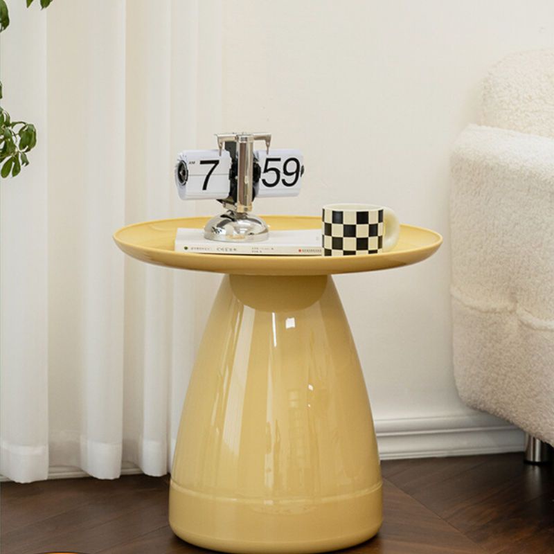 『Free Shipping』Nordic round coffee table ins sofa transparent side ...