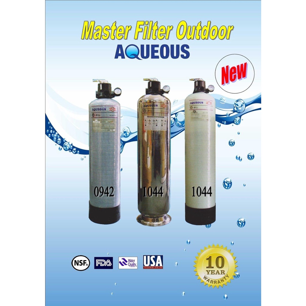 Aqueous 10" x 44" FRB Outdoor Water Filtration System | Shopee Malaysia