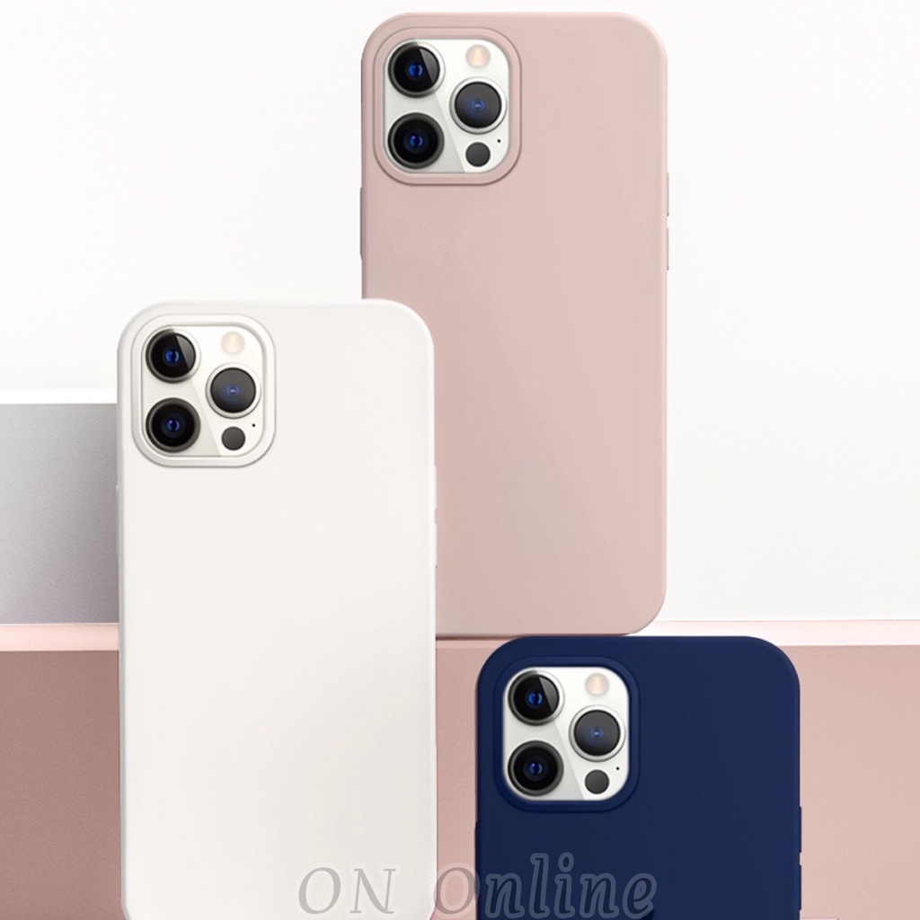 Liquid Silicone Case For iP 13 Pro 13 Pro Max Silicon Hard Casing ...