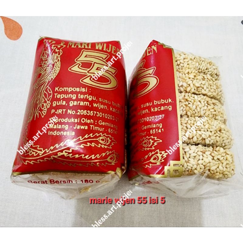 Marie Sesame 55 contains 5 (sangjit cake/tinjing cake) | Shopee Malaysia