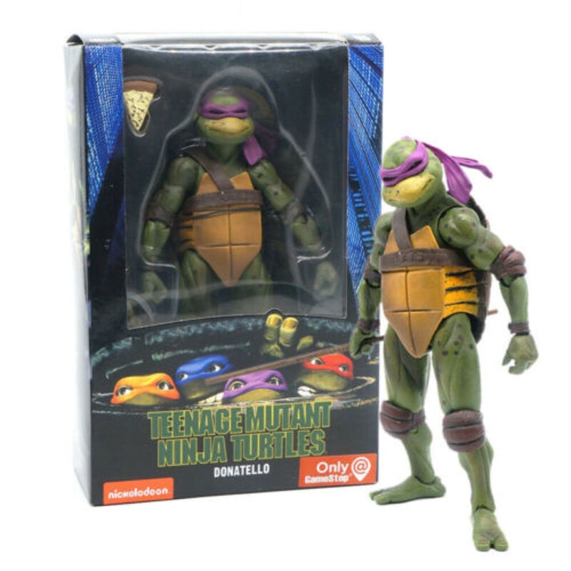 Teenage Mutant Ninja Turtles 1990 Movie Leo Don Mikey Raph Action ...