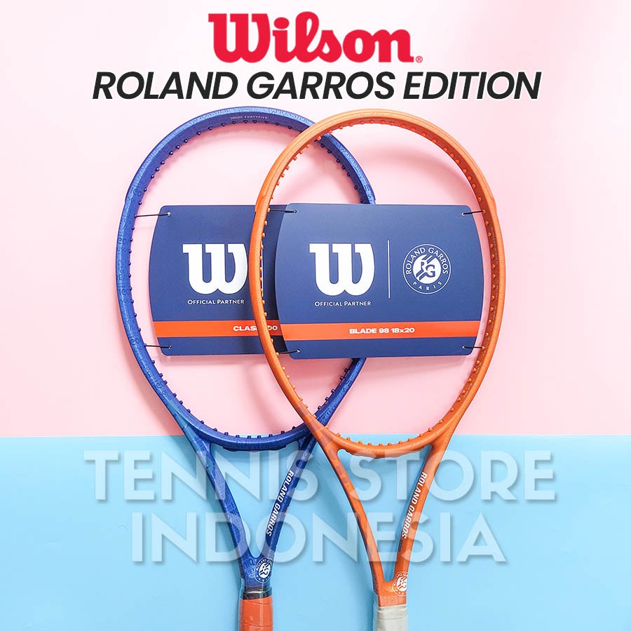 Wilson Clash/Blade/Ultra Roland Garros Limited Edition Tennis Racket ...