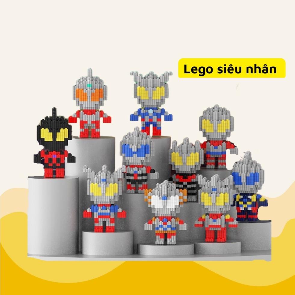 Le-go 3D Model Assembly Toy Gao Superman Cartoon Character - Full Model ...