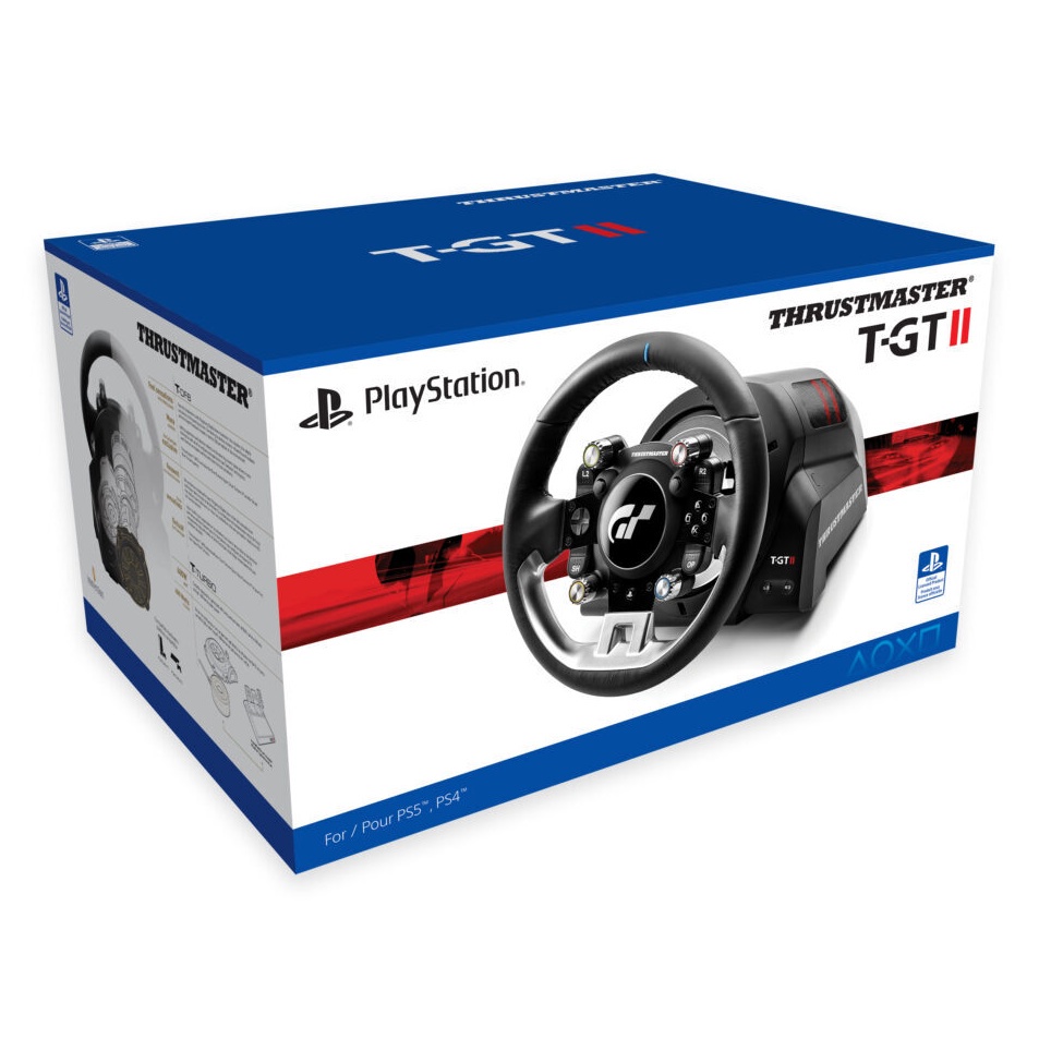 # THRUSTMASTER T-GT II Racing Wheel with Set of 3 Pedals # PC ...