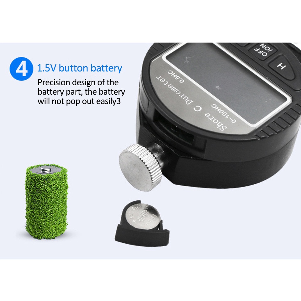 Hardness Tester LCD Display Meter Shore 0-100 A/C/D Digital Shore ...