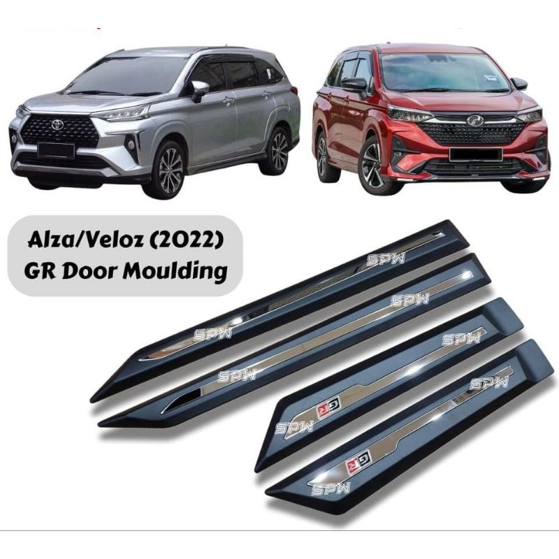 GR Door Moulding Perodua Alza/Toyota Veloz(2022) + FREE GIFT ...