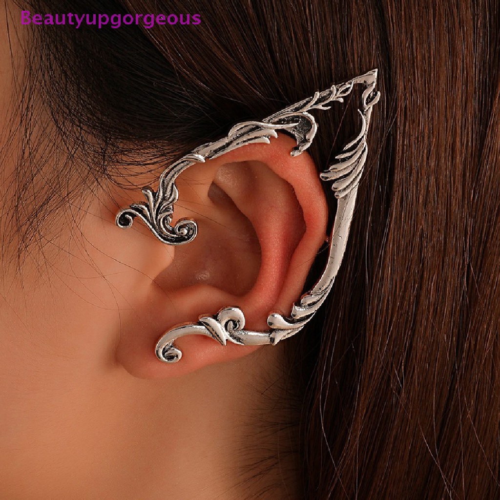 Beautyupgorgeous Gothic Punk Dark Elf Ear Cuff Earring For Women Hip ...