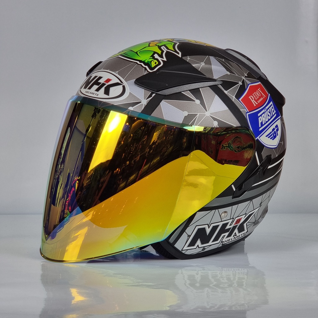 NHK Helmet R1 v2 Jakub Blackout (Sepang Edition) | Shopee Malaysia