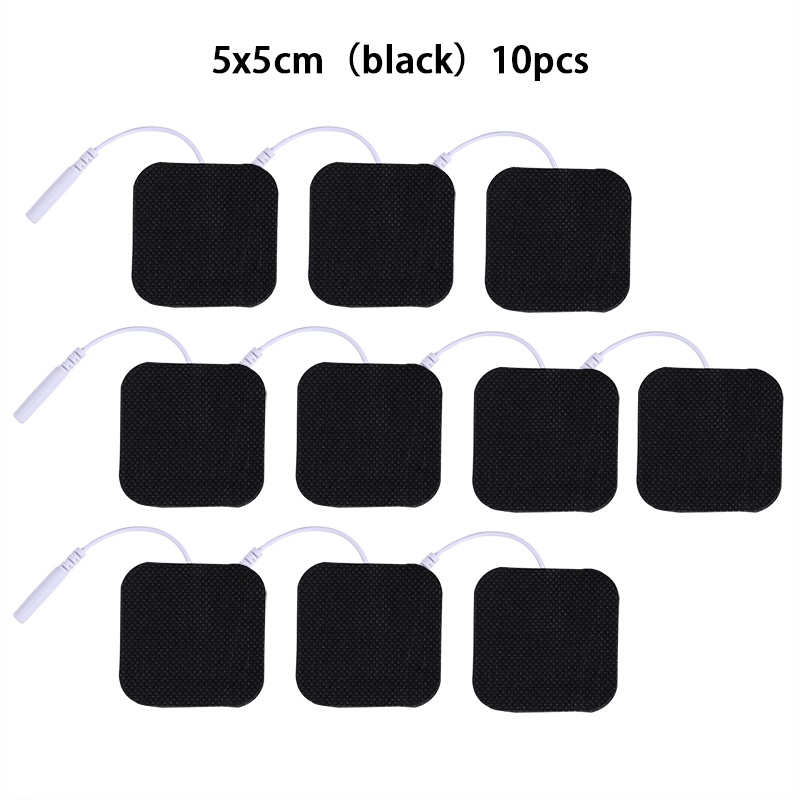 EMS Electrode Pads Slim Electro Pad for TENS Unit Therapy Pulse Muscle ...