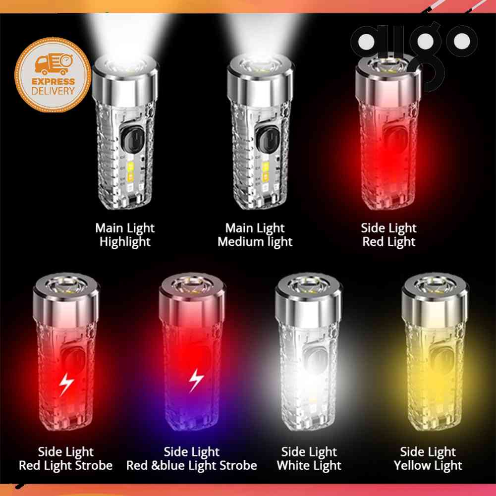 LED SMD Keyring Torches Portable Pocket Torch Adjustable for Camping ...