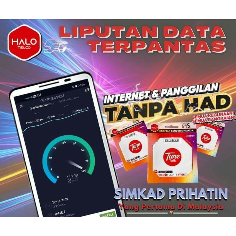 UNLIMITED INTERNET & CALL -NEW PLAN HALO TELCO SIMCARD | Shopee Malaysia