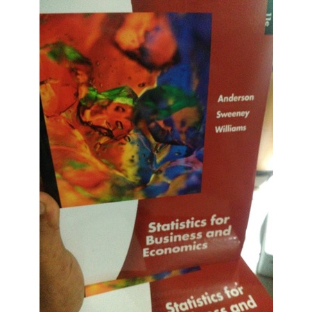 Statistics for Business and Economics 11th edition by Anderson | Shopee ...