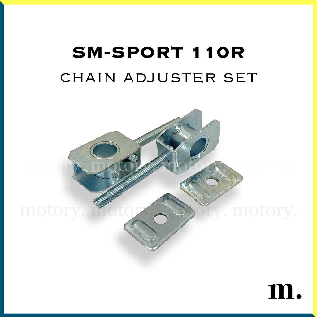 SM-SPORT 110R CHAIN ADJUSTER SET / PLATE (R/L) SMSPORT110R SMSPORT ...