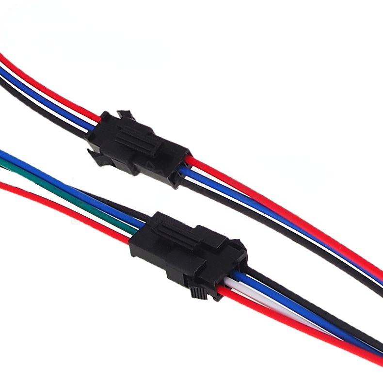 Sm-2p Terminal Wire Male Female Pair Plug Electronic Wire 1007-22#空中对接线 ...