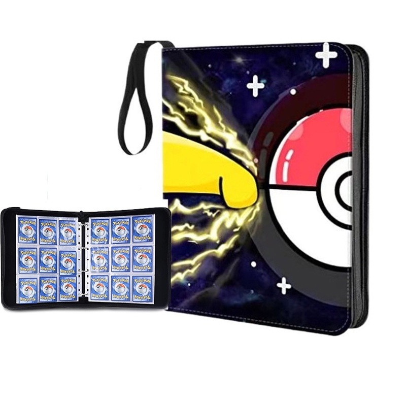 3x3 900pcs Cards holder Pokemon Anime Game Binder Card Holder Zipper ...