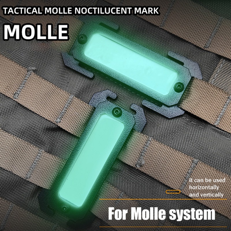 LUC Molle Noctilucent Mark Plastic Molle Accessories Outdoor Tools ...