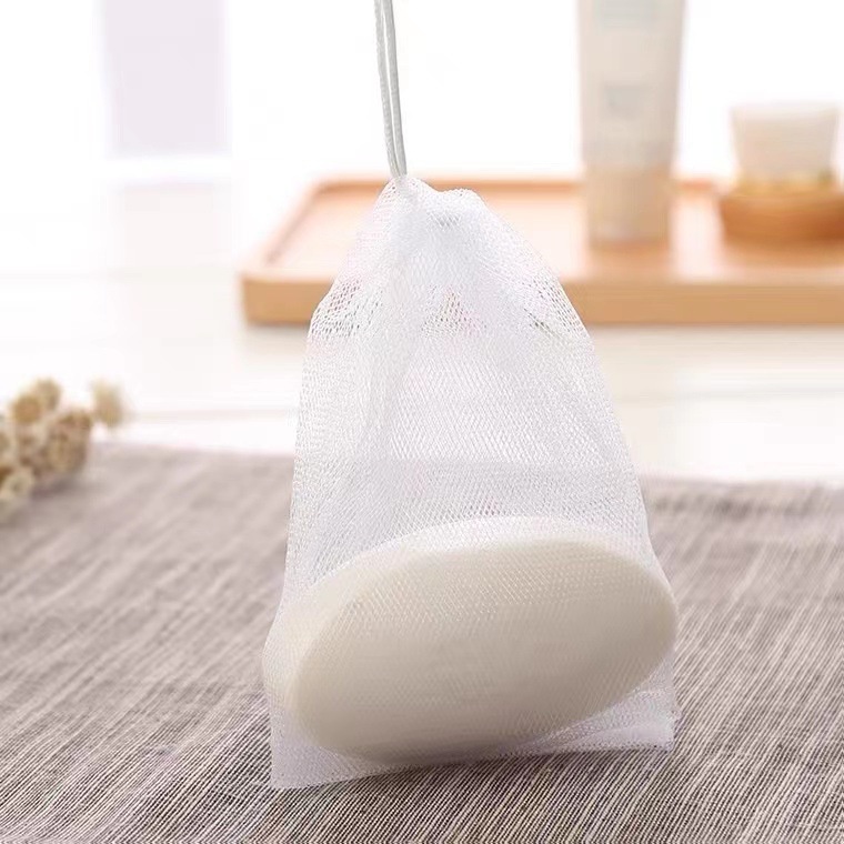 Handmade Soap Foaming Net Soap Bag Soap Mesh Storage Face Wash Bath ...
