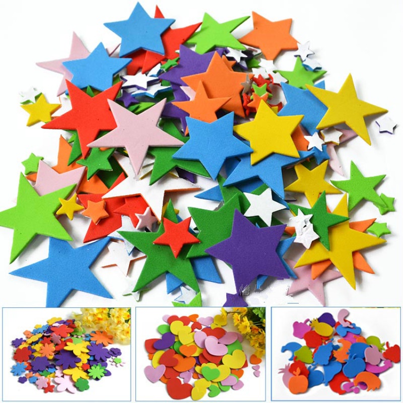 EVA Foam Craft 3D Wall Decoration Kindergarten Layout Kartun Hiasan ...