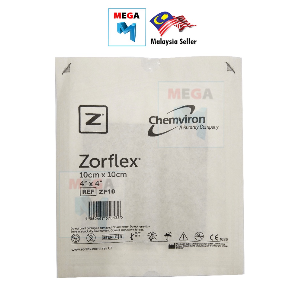 [1 keping] Zorflex Dressing 10cm x 10cm (1 pcs) | Shopee Malaysia