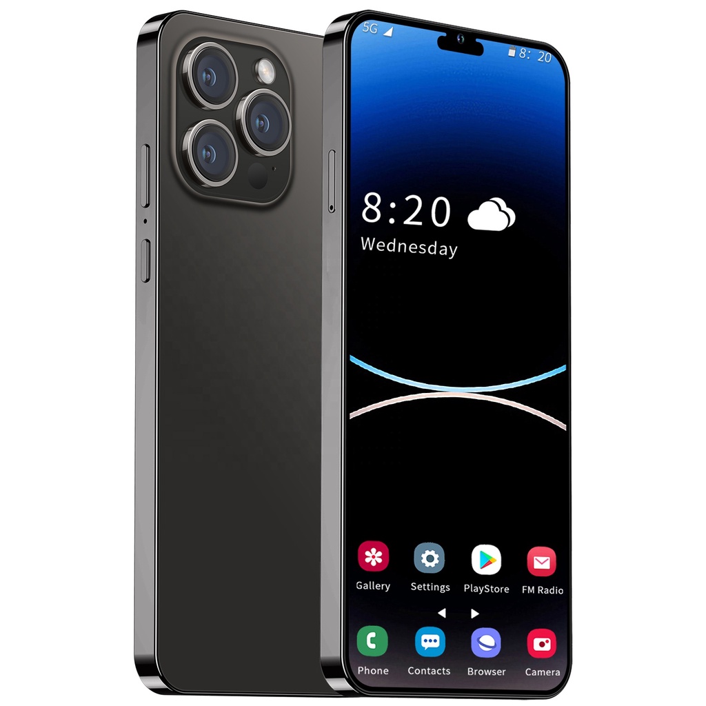 New popular i14 pro max original Android smart phone 6.8 inch large ...