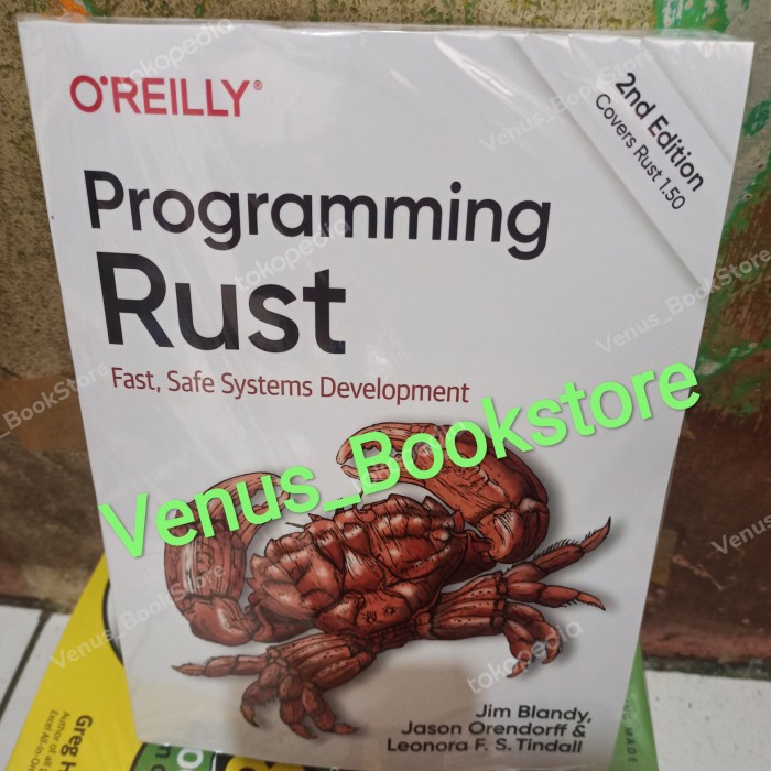 Programming Rust Fast Safe Systems Development 2nd Second Edition | Shopee Malaysia